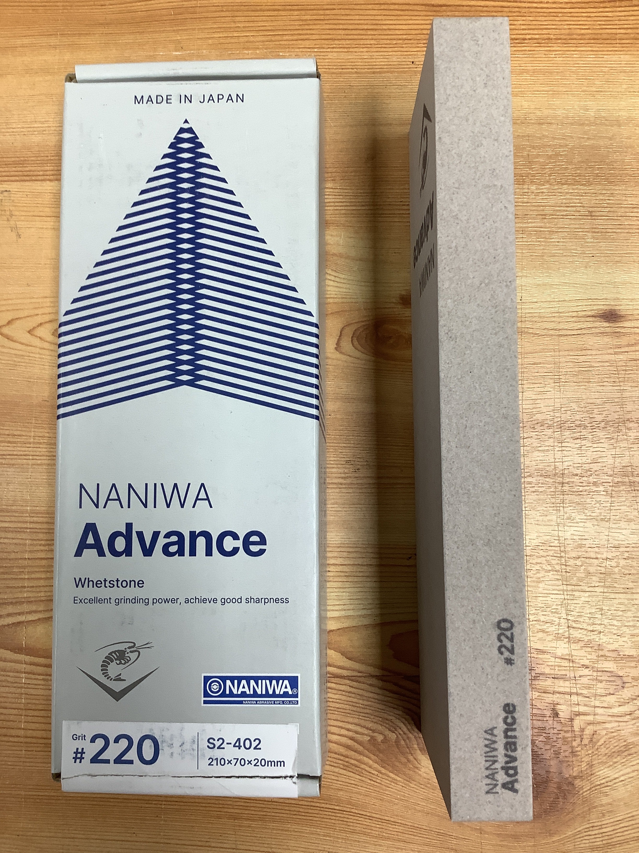 Naniwa Advance 'Super Stone S-2' Sharpening Stone | #220 Grit – Koi Knives
