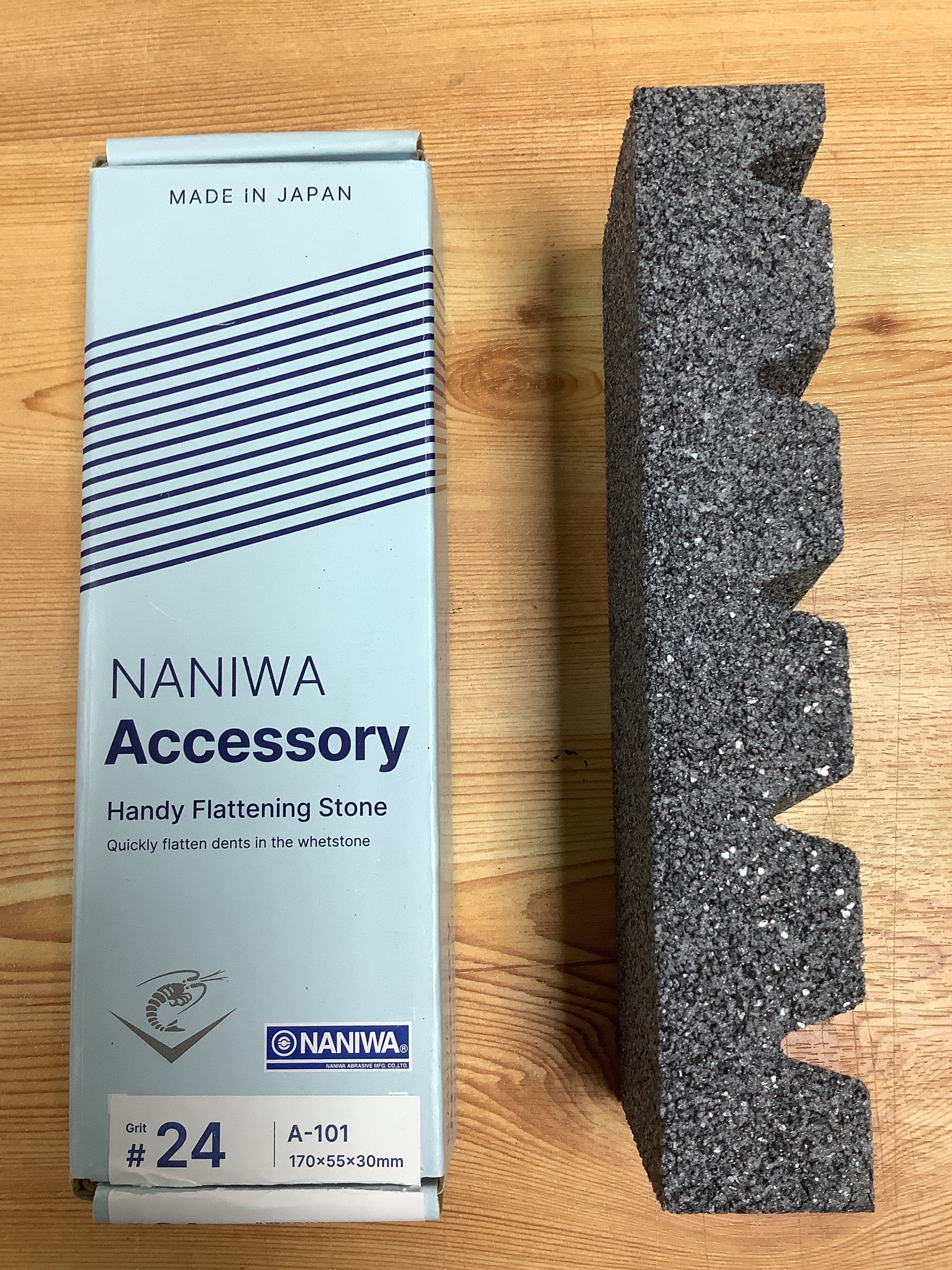 Naniwa Flattening Stone Extra Coarse #24 Grit (Small Size) / A - 101 – Koi Knives
