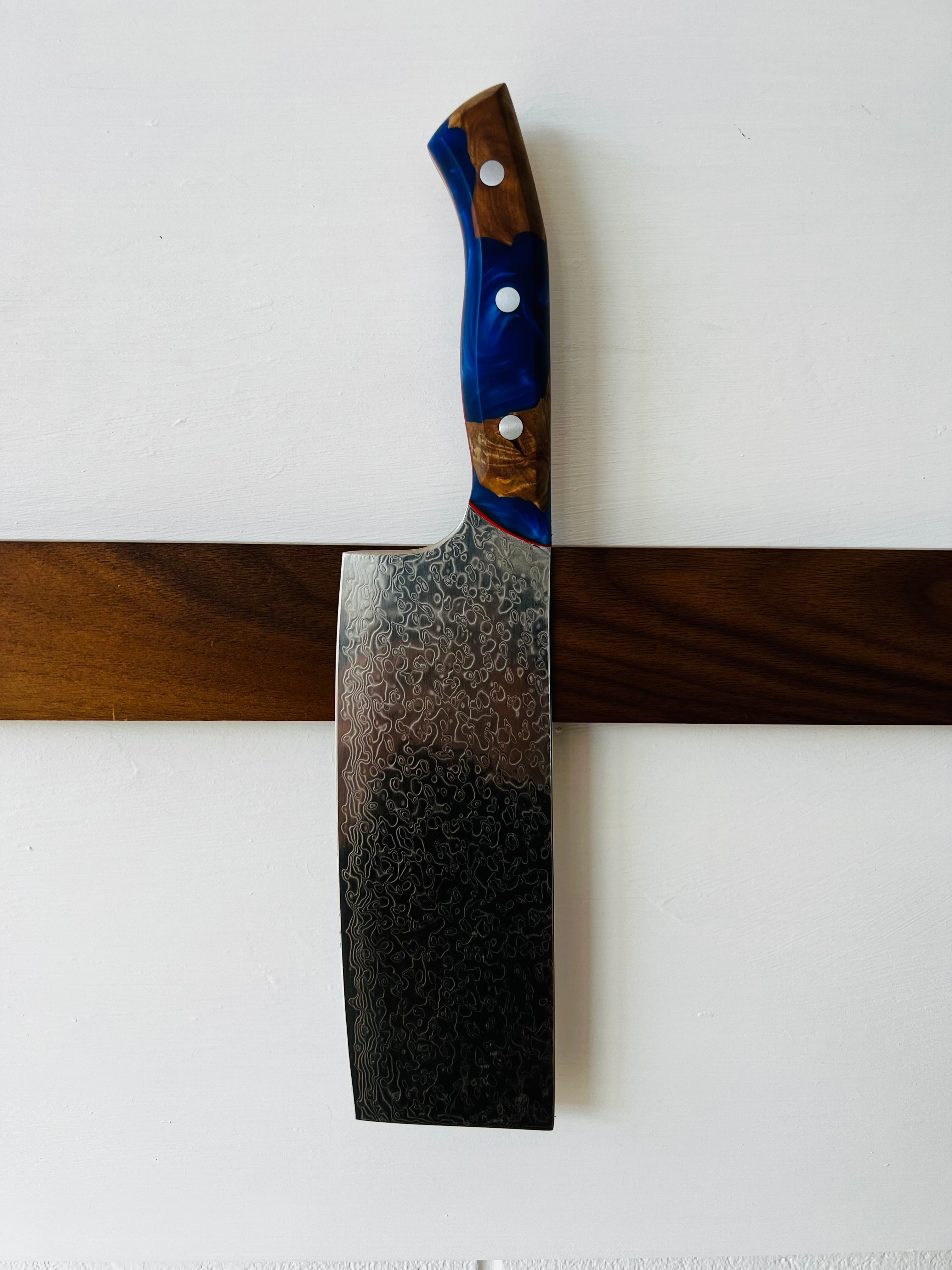 Damascus Cai Dao Knife – Koi Knives
