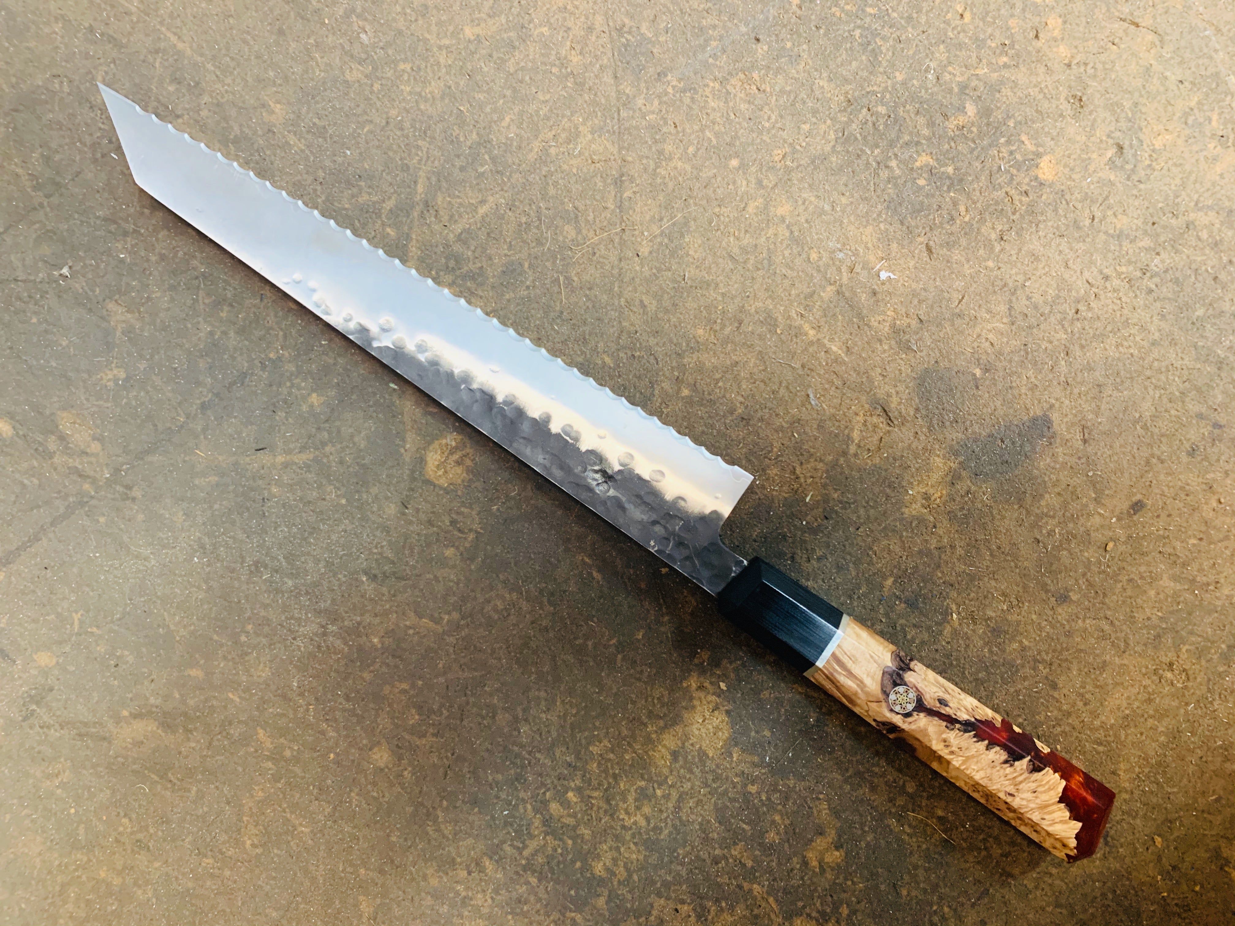 The "K-Tip" Bread Knife – Koi Knives