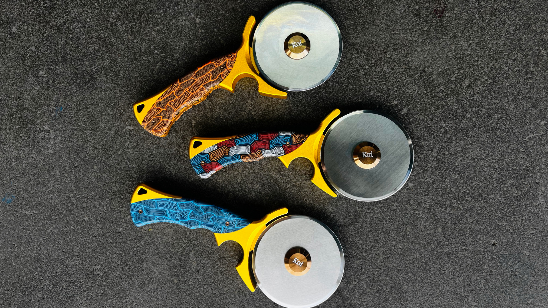 The Australian Pizza Slicer – Koi Knives
