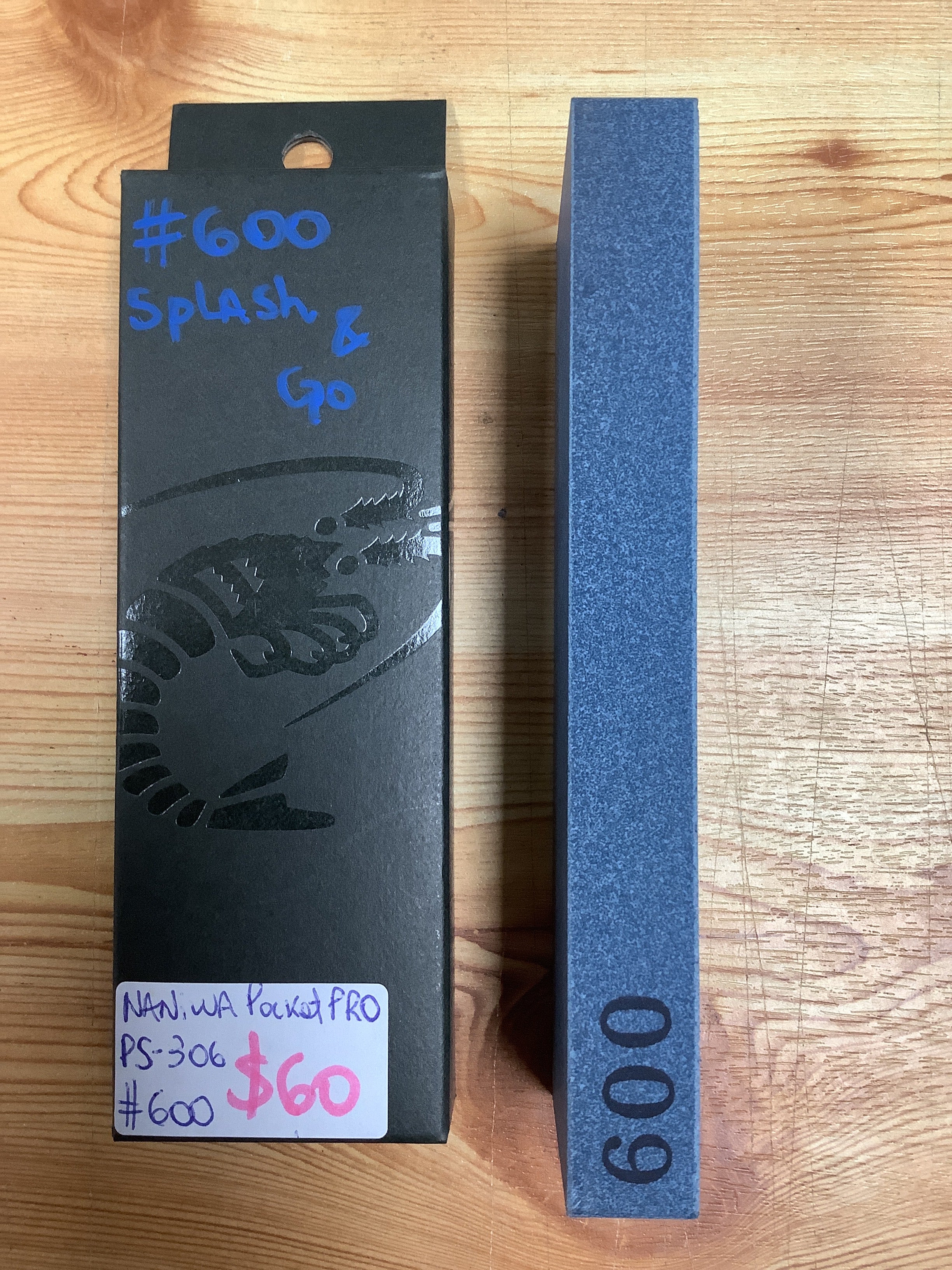 Naniwa Pocket Pro Stone #600 Grit PS-306 – Koi Knives
