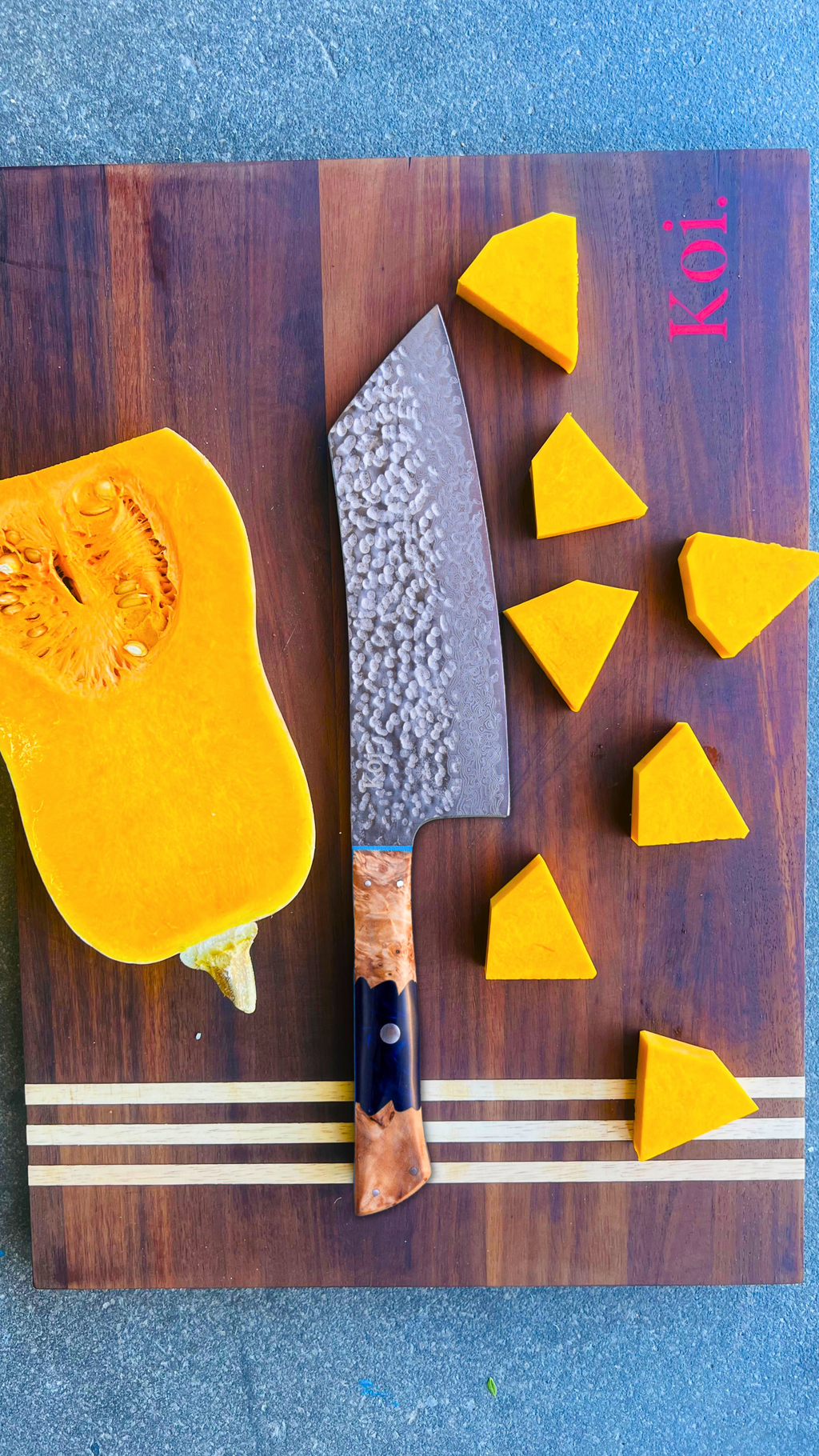 Hammered Bunka – Koi Knives