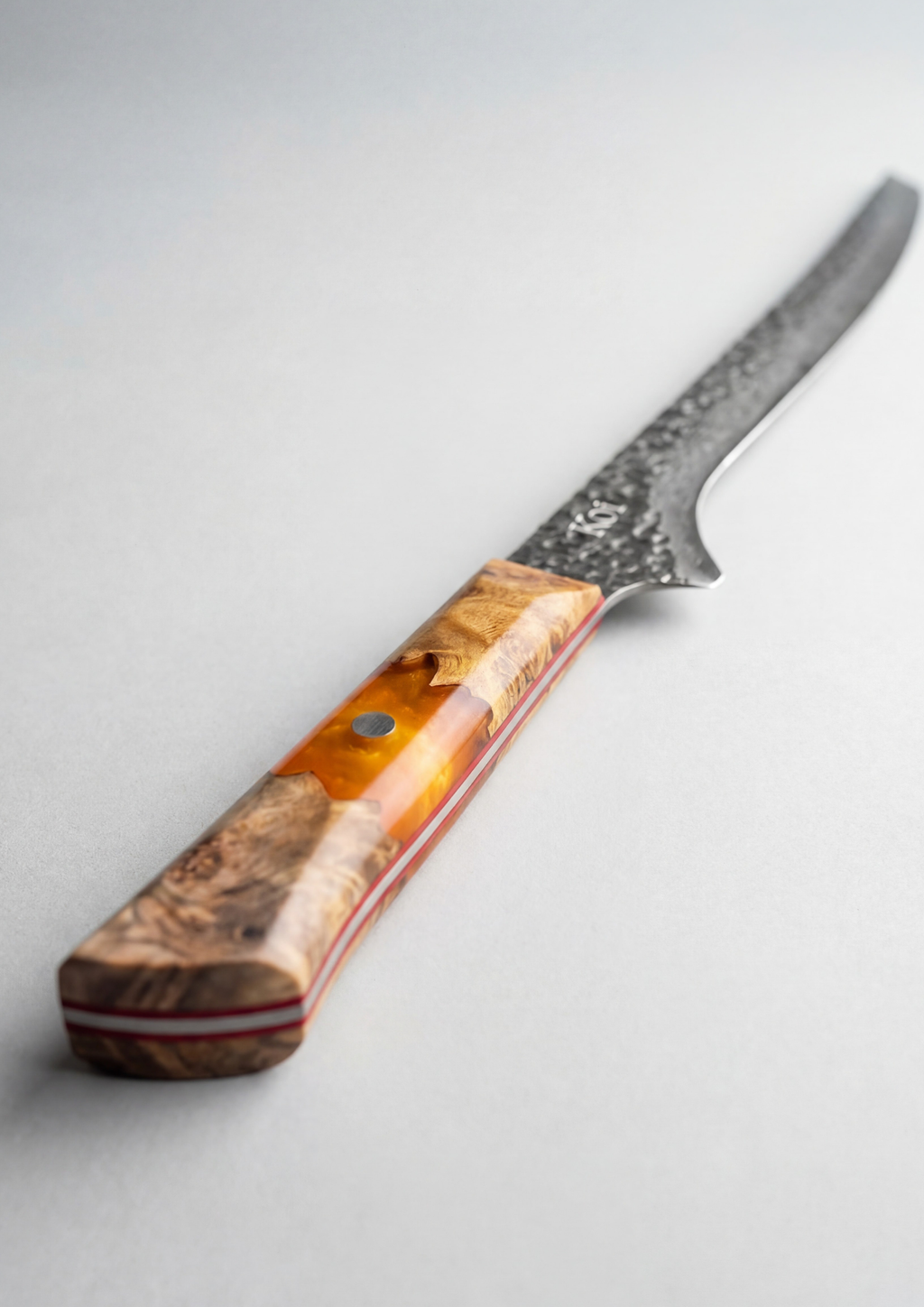 Hammered "Jamon" Slicer – Koi Knives