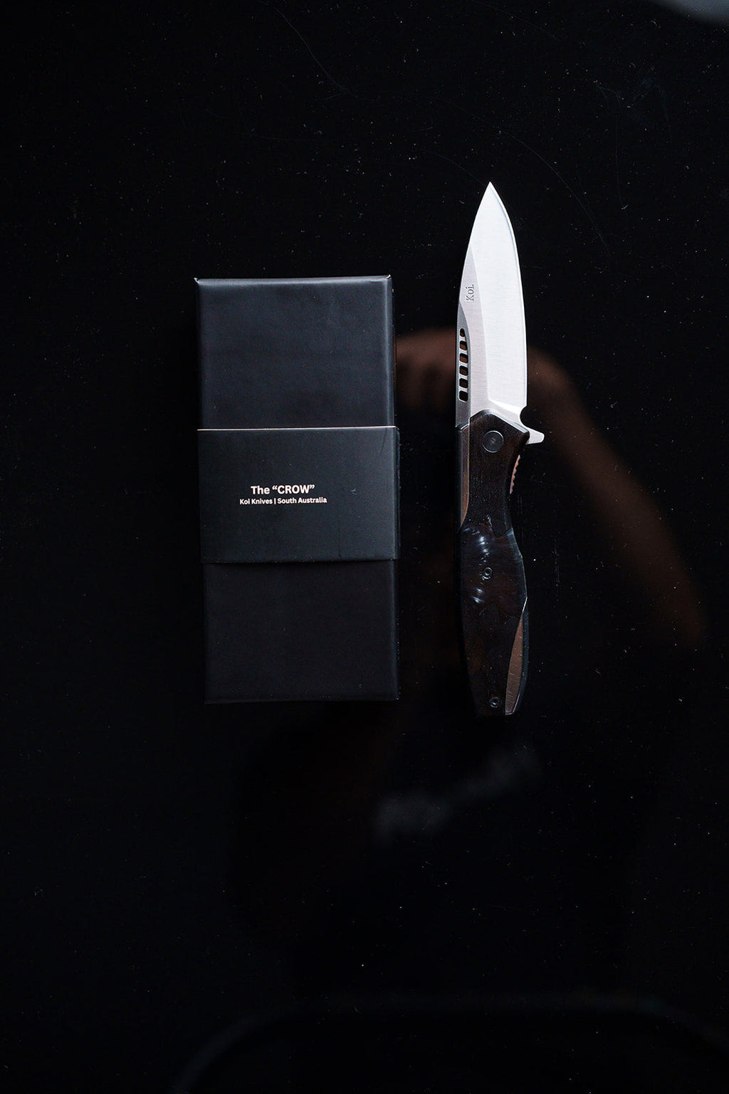 "Chris" | The Crow EDC Pocket Knife – Koi Knives