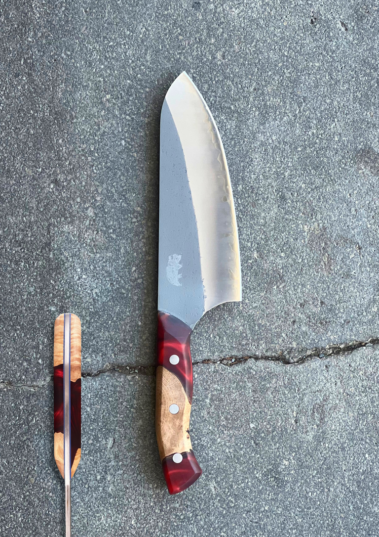 Australian Chef's Chopper "Wombat Chopper" Custom – Koi Knives